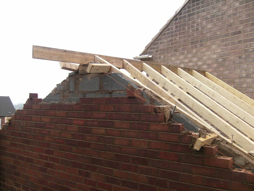 Porch and Extension Works – April to June 2012 – Chesterfield Builders – SB Hewitt Construction ...